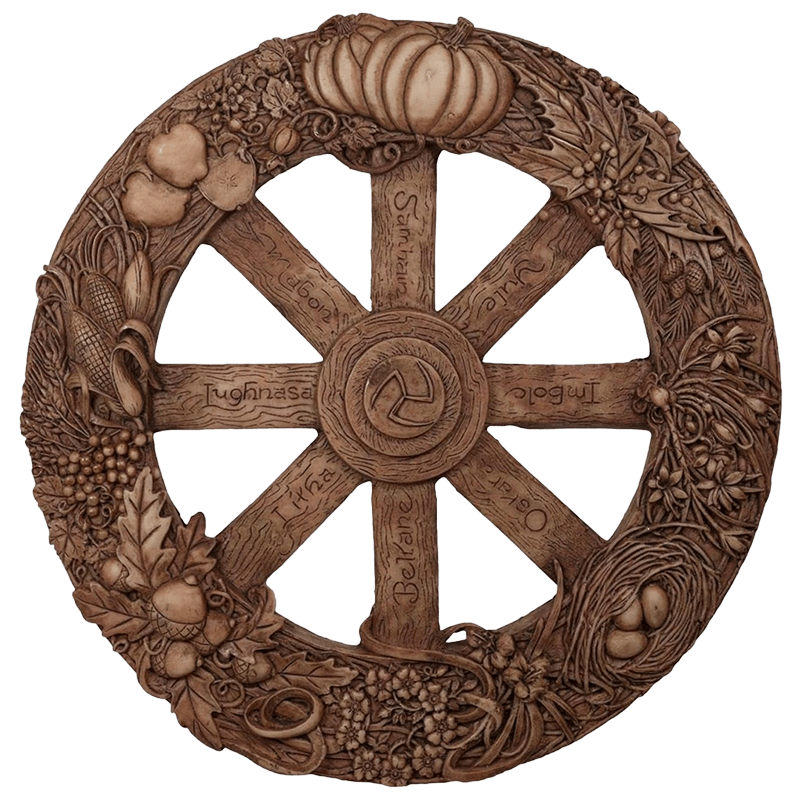 Wheel of the Year Wall Plaque – ProudWiccan